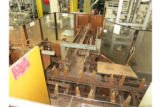 Douglas Machine tray packer with bottom/top magazine hopper 460V ...