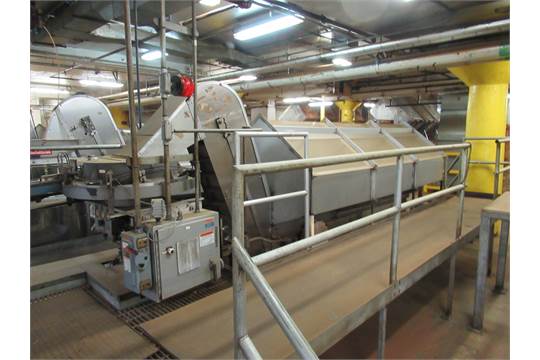 Tolke cap orienter with conveyor and feed bin, Transamerican Equipment ...