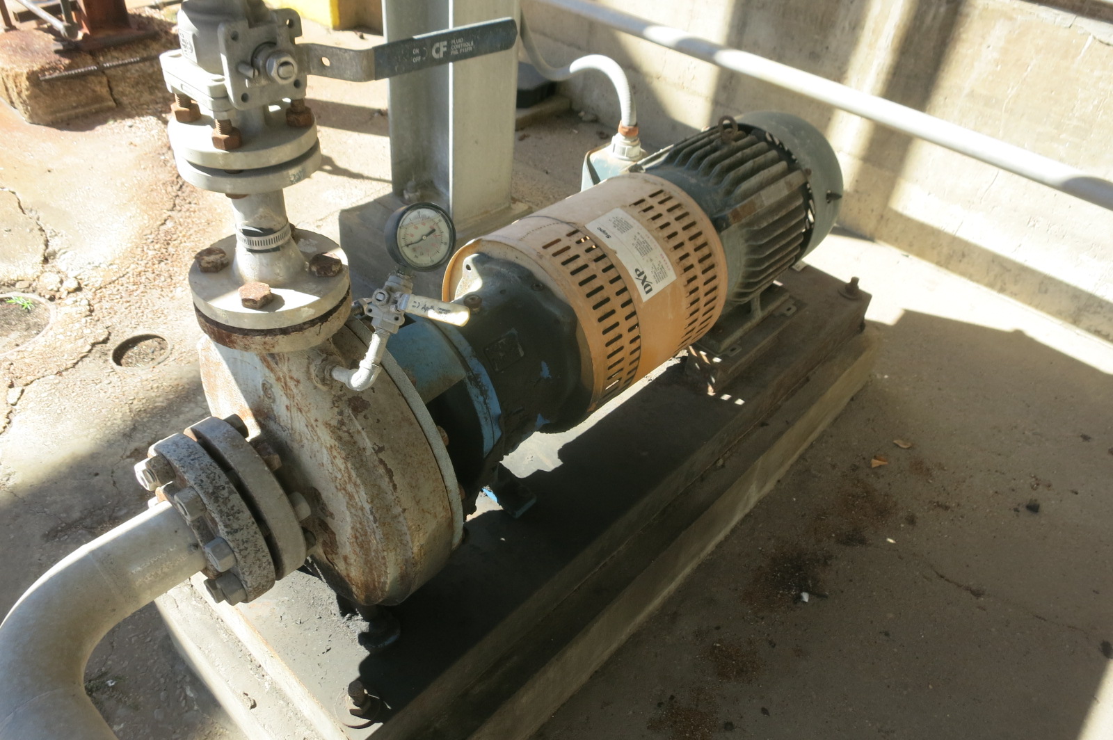 150 Gal Stainless Balance Tank w/ 15 HP Pump, Transamerican Equipment ...