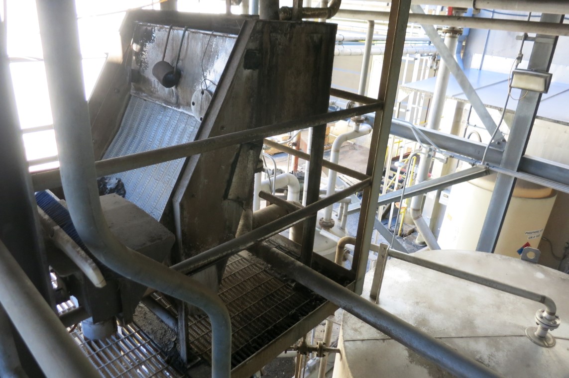 Bauer Hydro sieve, dewatering screen, 40" x 40", Transamerican ...