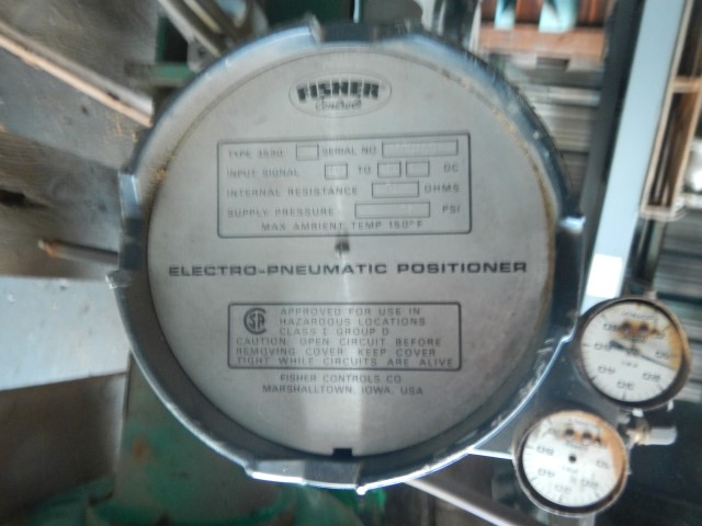 Fisher 6" 125 Class, CI Butterfly Valve, Transamerican Equipment Company