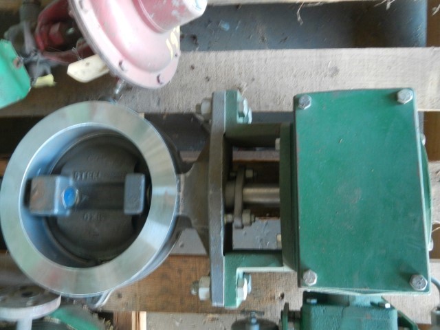 Fisher 8" 150 Class, 316 Stainless E-Disc Control Valve, Transamerican ...