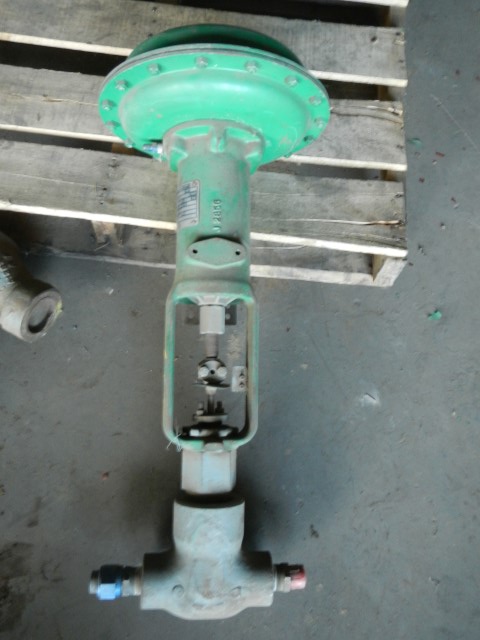 Fisher 1" 3600 Class, WCB Steel Threaded Control Valve, Transamerican ...