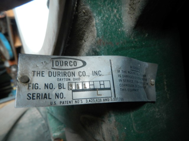 Durco 16" 150 Class, DCI Wafer Butterfly Valves, Transamerican ...