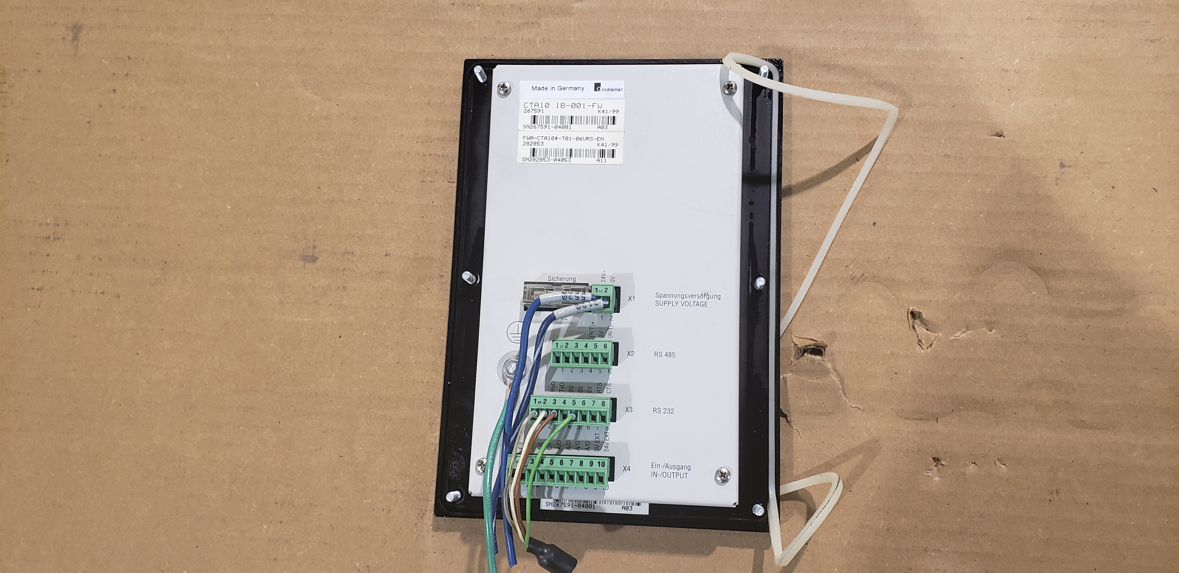 Indramat CTA10-1 Control CTA10.1B-001-FW, Transamerican Equipment Company