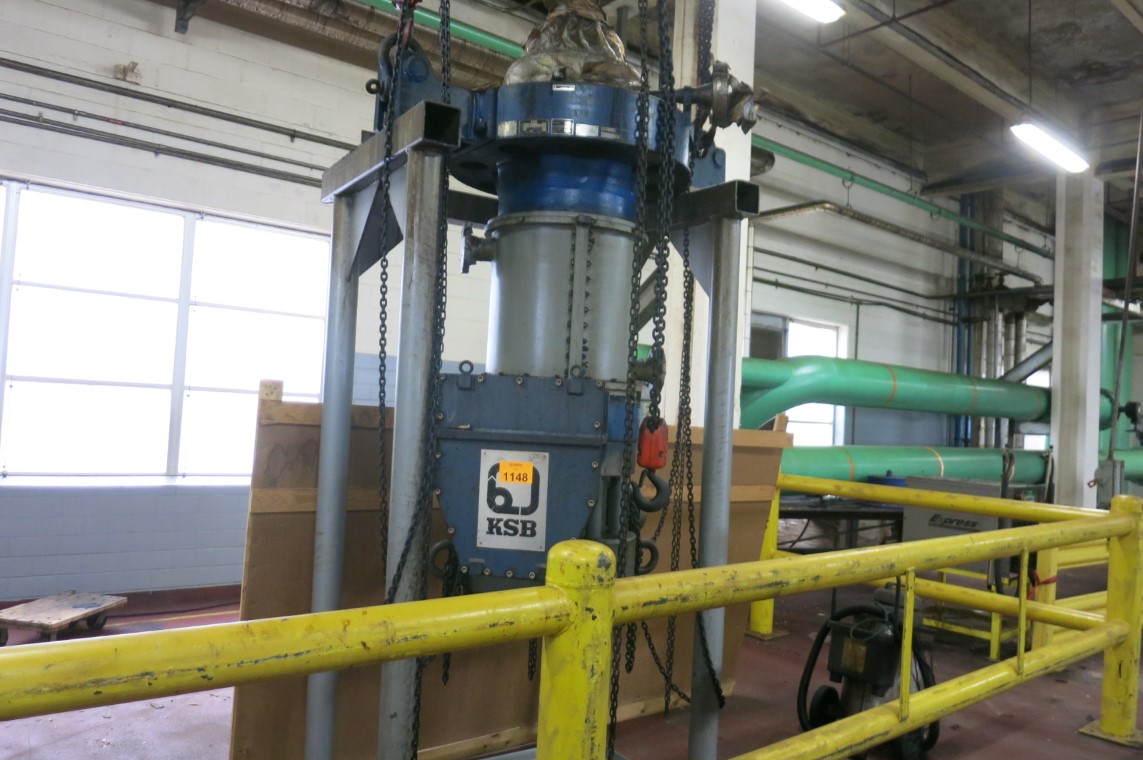 KSB LUVAK High Pressure Pump 15,840 lb, 2000 GPM, 5000 PSI ...