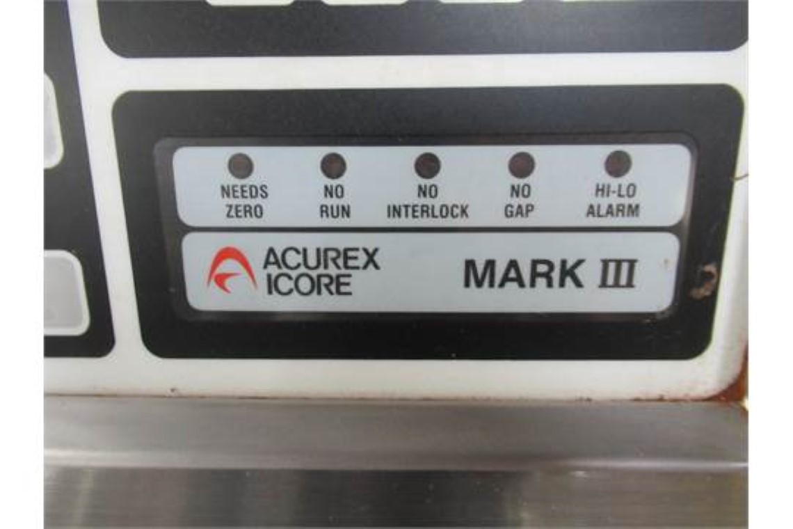 Acurex Icore check weigher, model Mark III, Transamerican Equipment Company