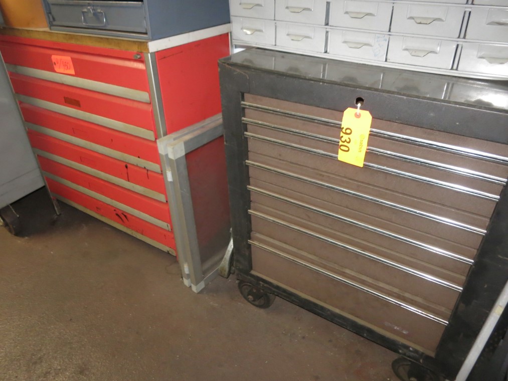 Lyon parts cabinet, tool chest, 7-drawer, mobile, Transamerican ...