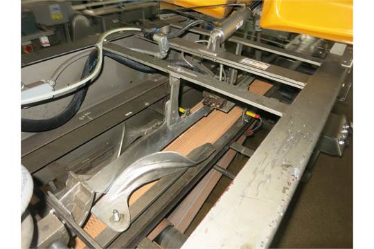 Fallas 220 Case Packer w/ conveyors, controls, hopper, Transamerican ...