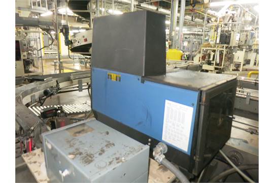 Fallas 220 Case Packer w/ conveyors, controls, hopper, Transamerican ...