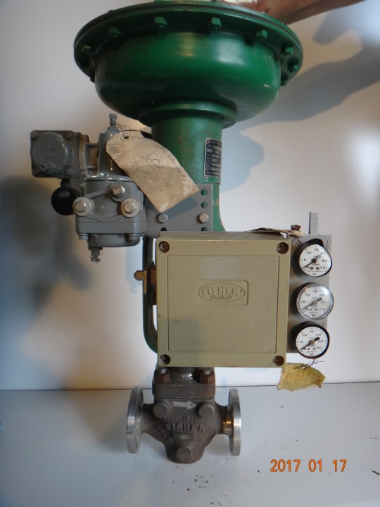 Fisher 1", Class 300, Cast Steel, Control Valve, Transamerican ...