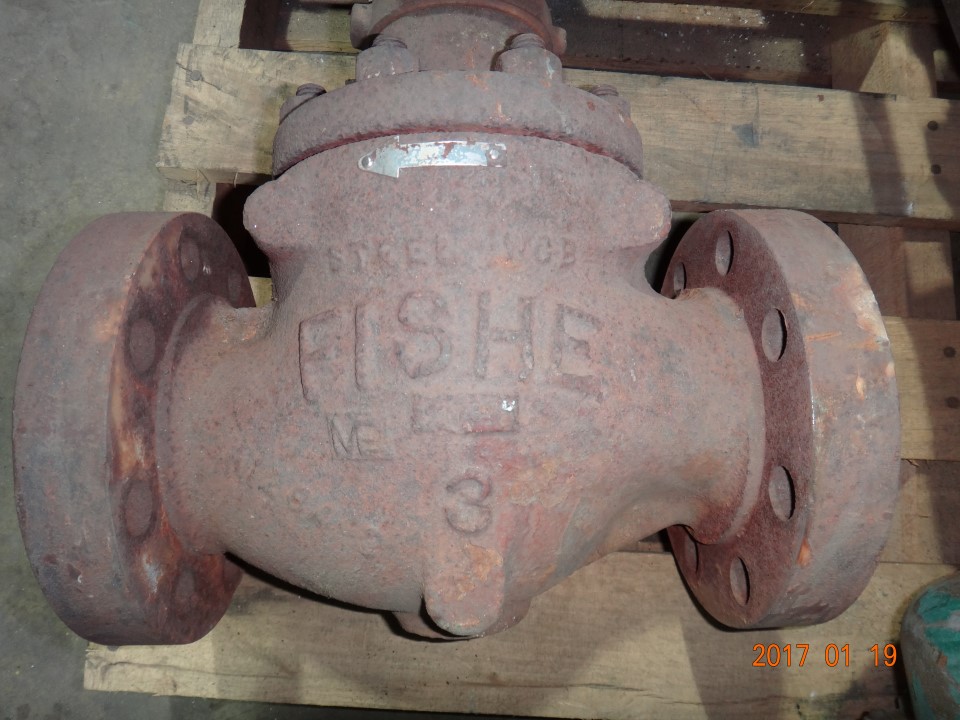 Fisher 3", Class 600, WCB, Control Valve, Transamerican Equipment Company