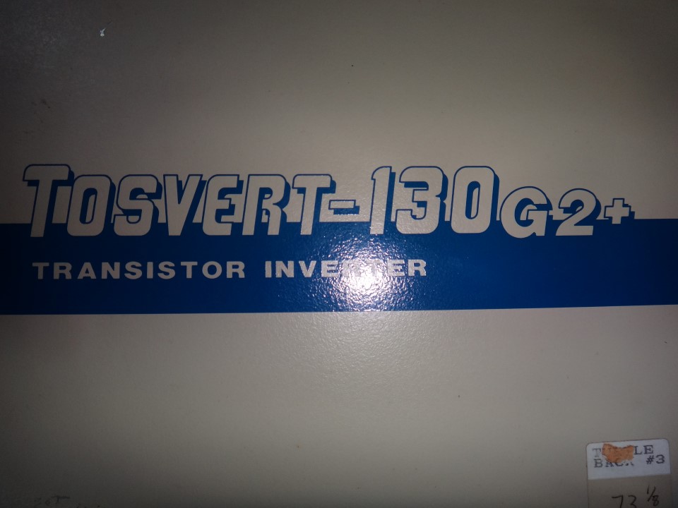 Toshiba Tosvert 130 G2+, 10 HP Variable Speed Drive, Transamerican ...