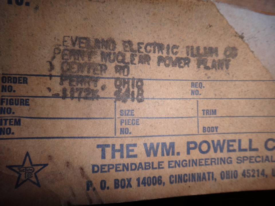 Fisher/Powell 6" 600 Class Control Valve, Transamerican Equipment Company