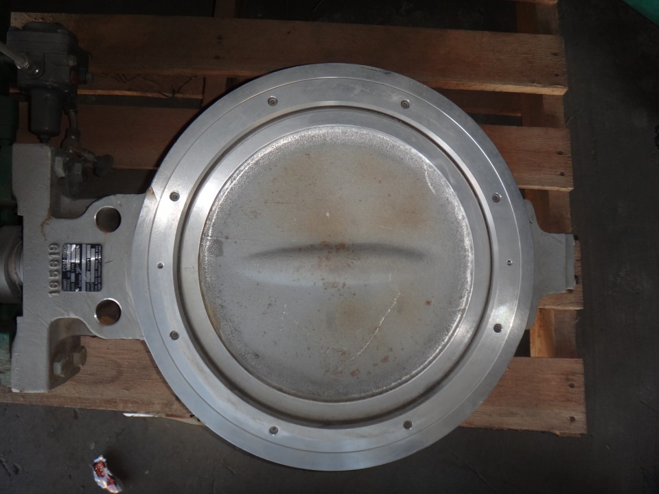 Fisher Posi-seal 16" Stainless Control Valve, Transamerican Equipment ...