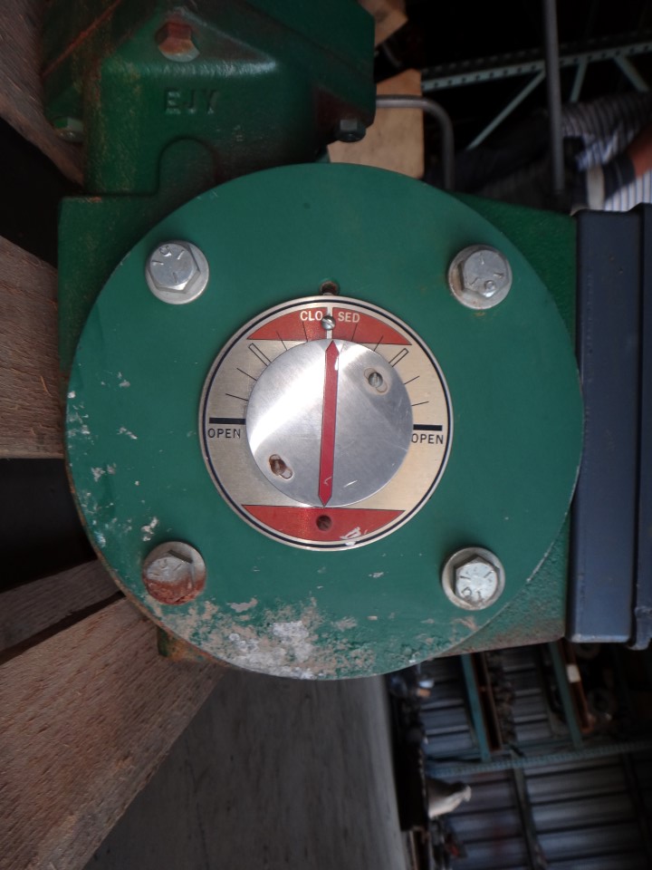 Fisher Posi-seal 16" Stainless Control Valve, Transamerican Equipment ...