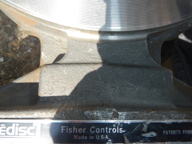 Fisher 8" 150 Class, 316 Stainless E-Disc Control Valve, Transamerican ...