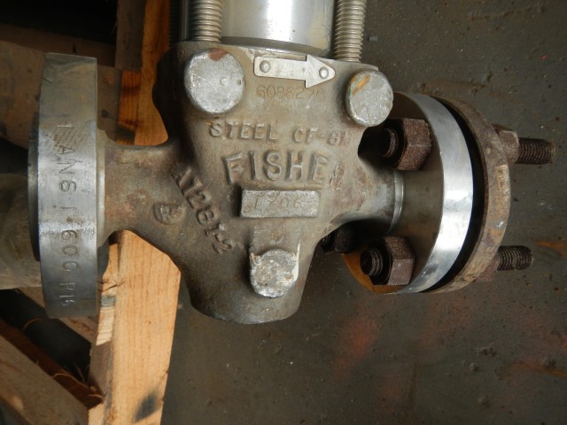 Fisher 1" 300 Class 316 Stainless Control Valve, Transamerican ...