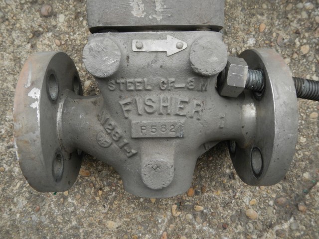 Fisher 1" 300 Class Stainless Control Valve, Transamerican Equipment ...