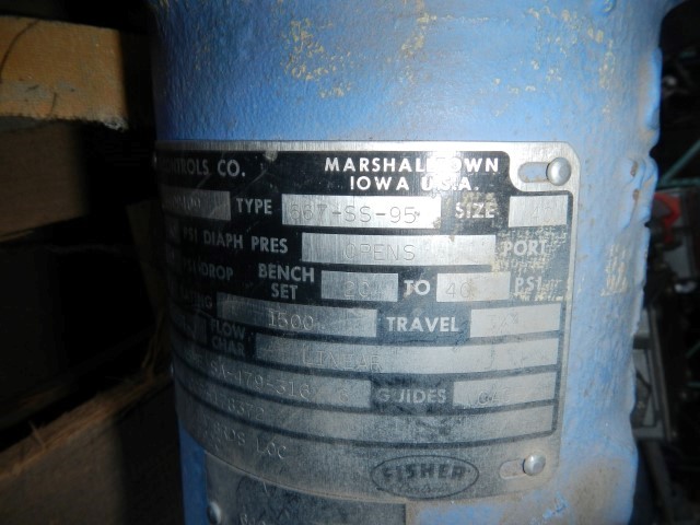 Fisher 3/4" 1500 Class, 316 Stainless Butt Weld Control Valve ...