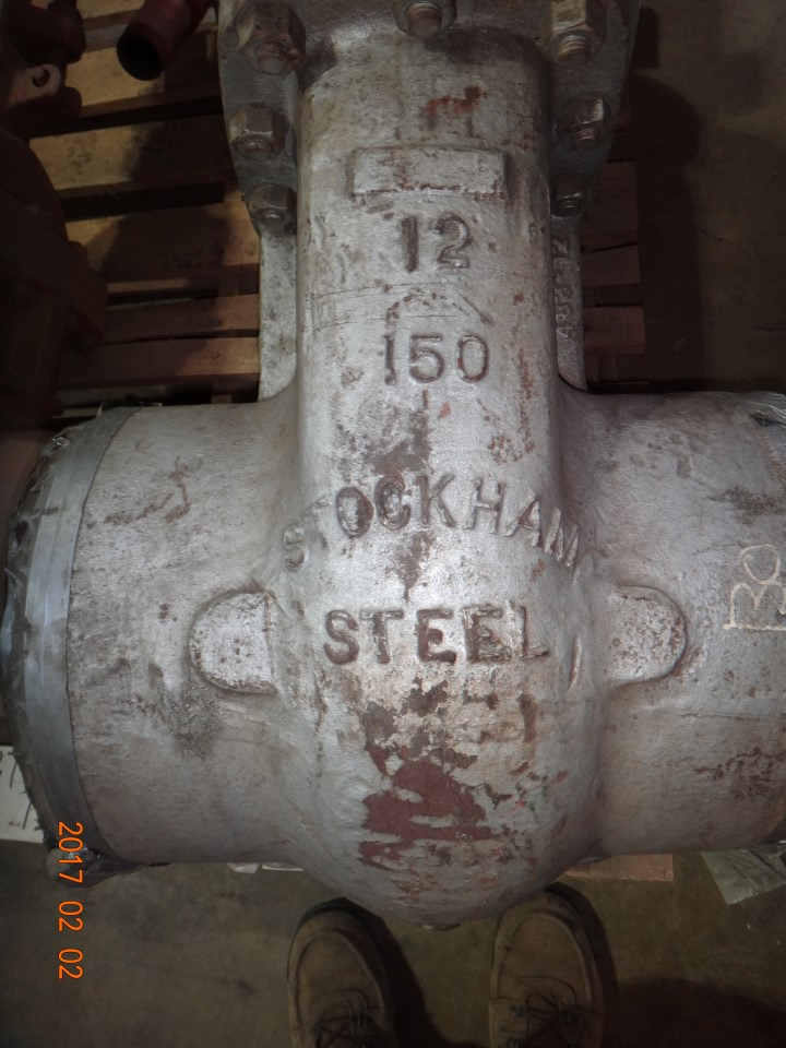 Stockham 12", Class 150, WCB, Gate Valve, Transamerican Equipment Company