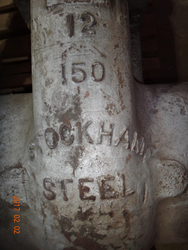 Stockham 12", Class 150, WCB, Gate Valve, Transamerican Equipment Company
