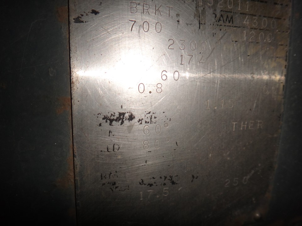 Electric Machinery 700 HP, 1200 RPM, Electric Motor, Transamerican ...