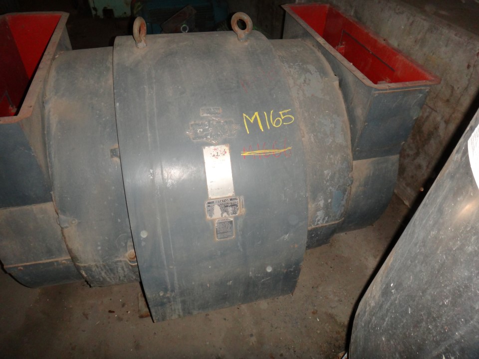 Electric Machinery 700 HP, 1200 RPM, Electric Motor, Transamerican ...