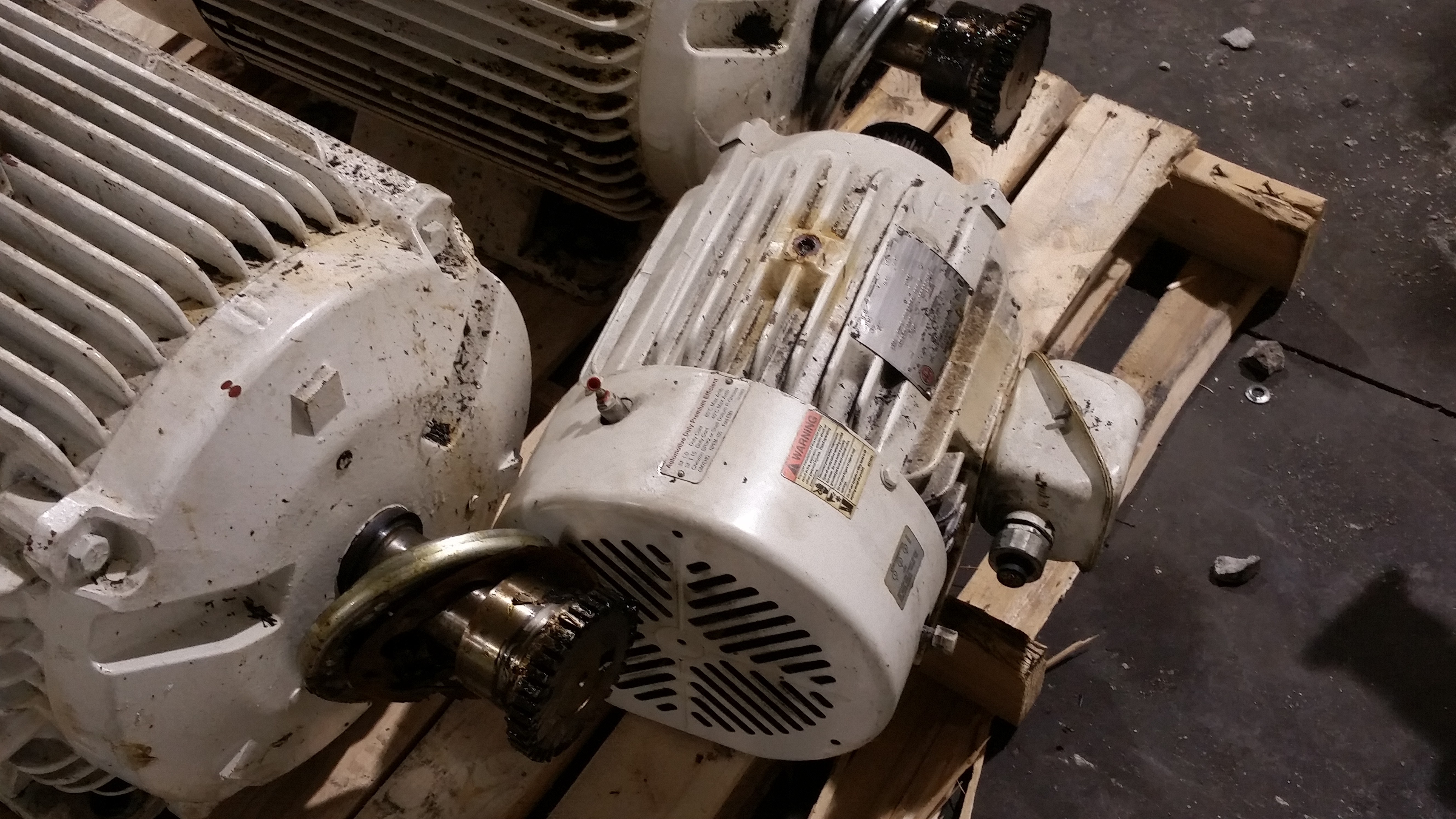 US Motors 3HP; 1170RPM; 460V; Frame: 215 C05 E072B010400 64 006 ...