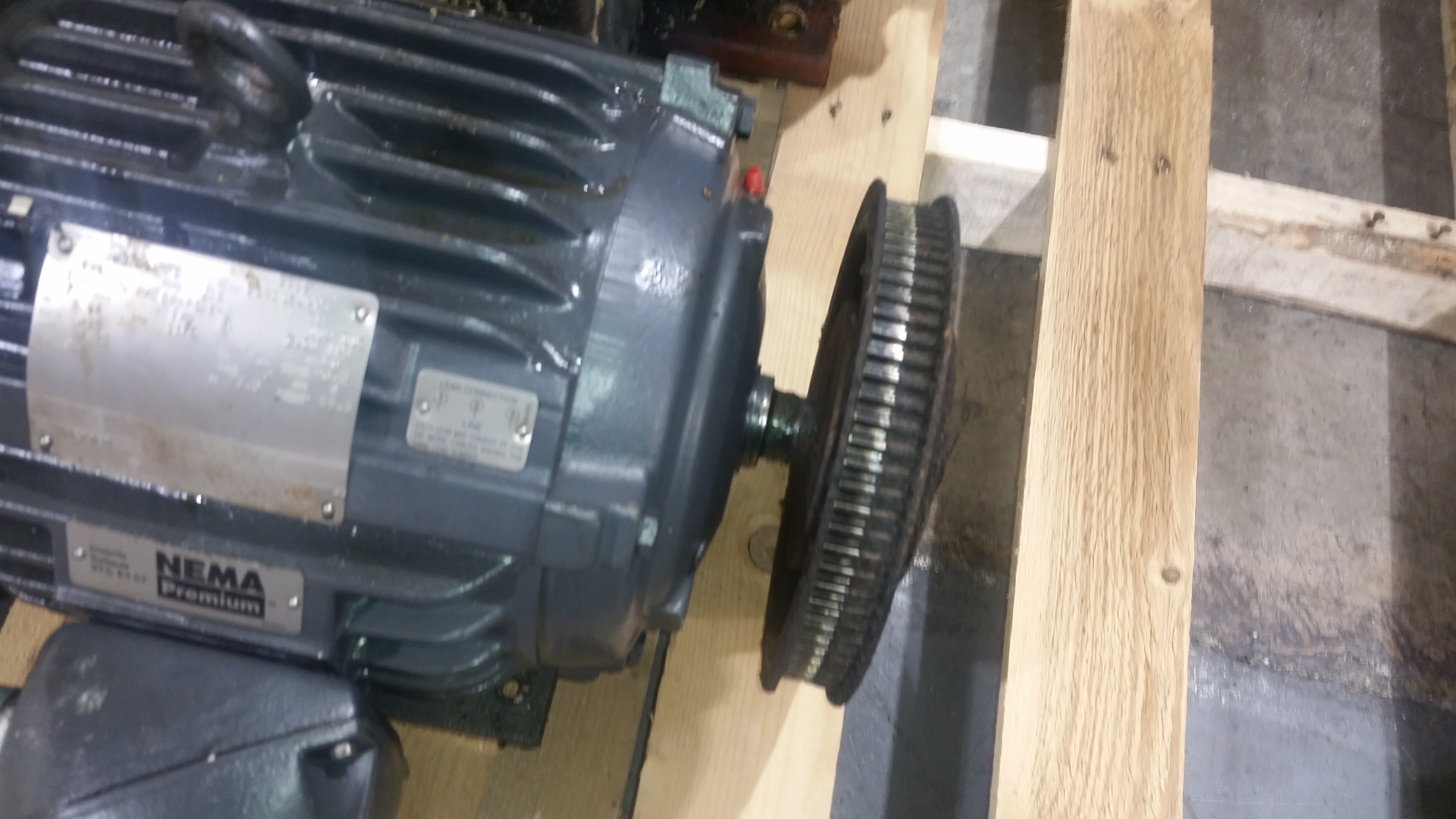Emerson 3HP; 1175RPM; 460V; Frame: 215 N09-BG92-M, Transamerican ...