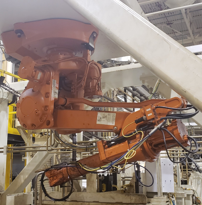 ABB IRB2400-M98A Robot Manipulator Arm w/ Controller and Teach P ...