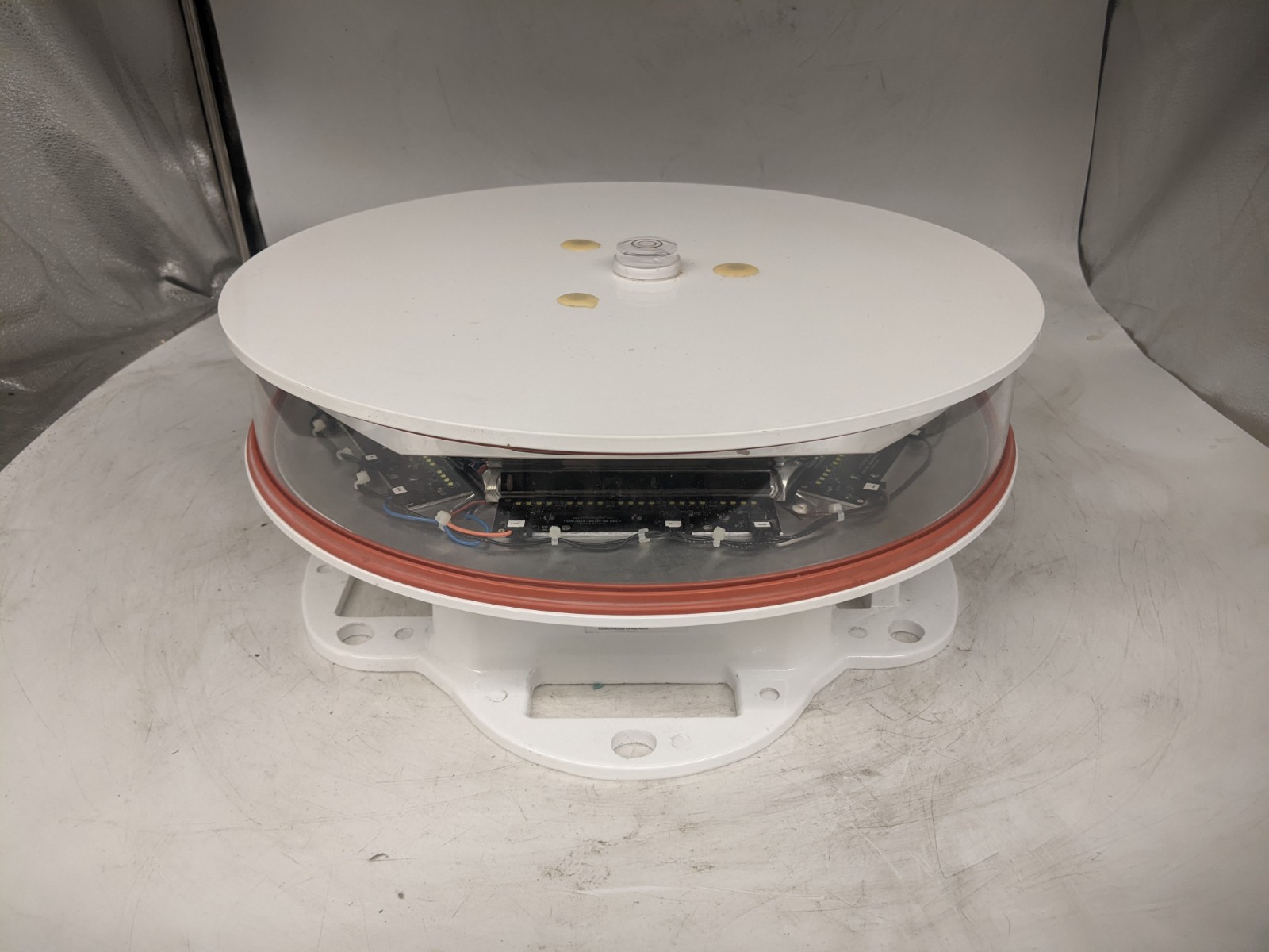 Dialight Vigilant LED L865 Flashing Beacon D1RWC13008, 48VDC, 90 ...