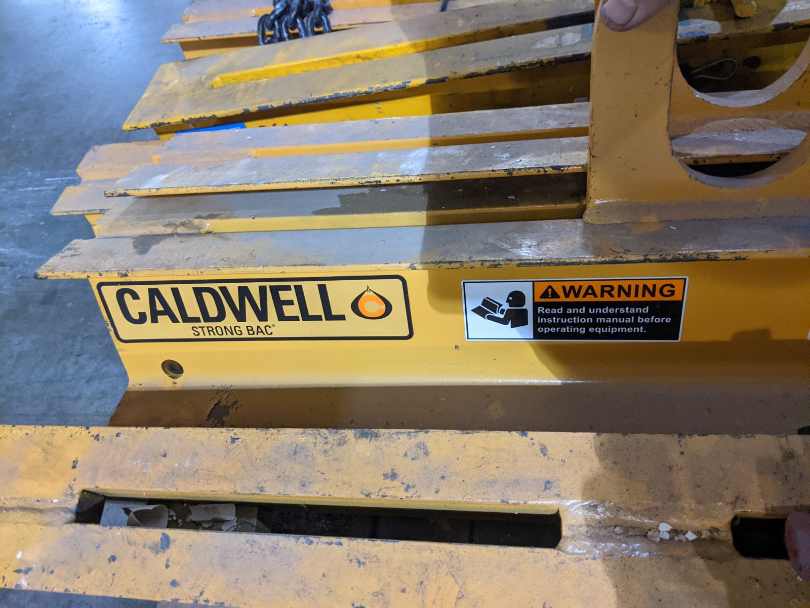 Caldwell 2 Ton Spreader Bar, Transamerican Equipment Company