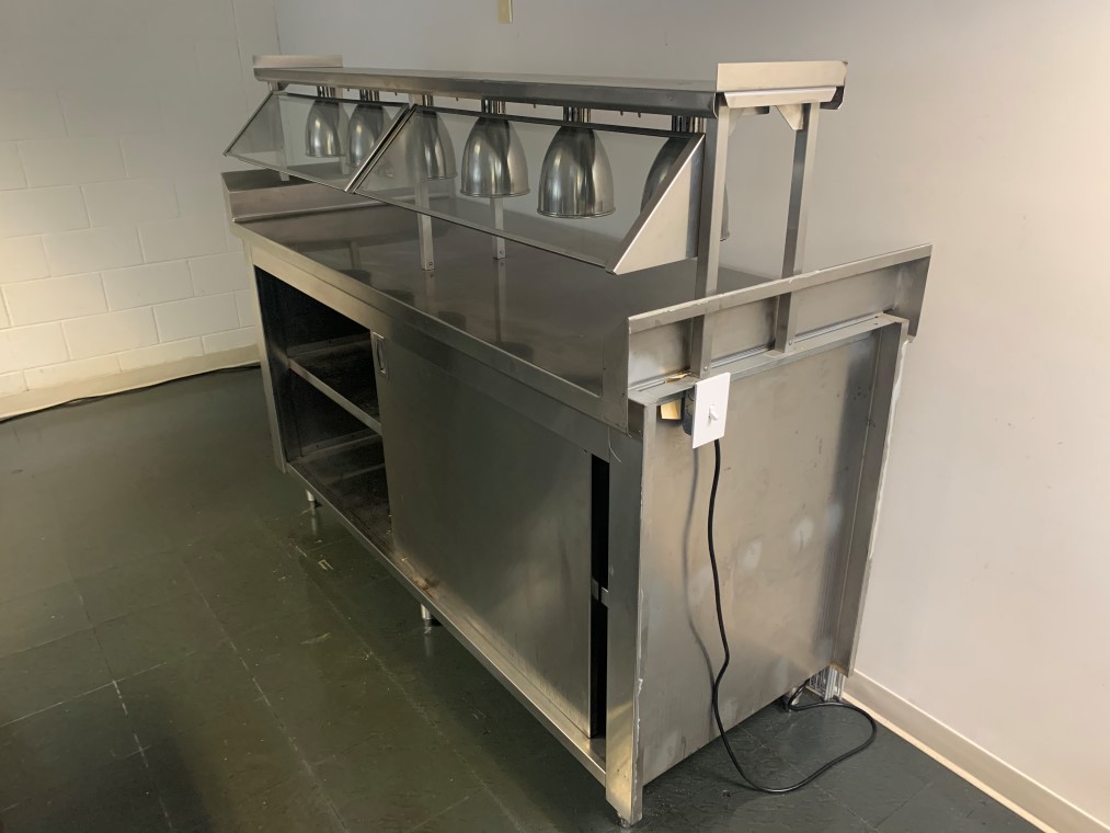 80” ACE Fabrication Heated Commercial Buffet Table, Transamerican ...