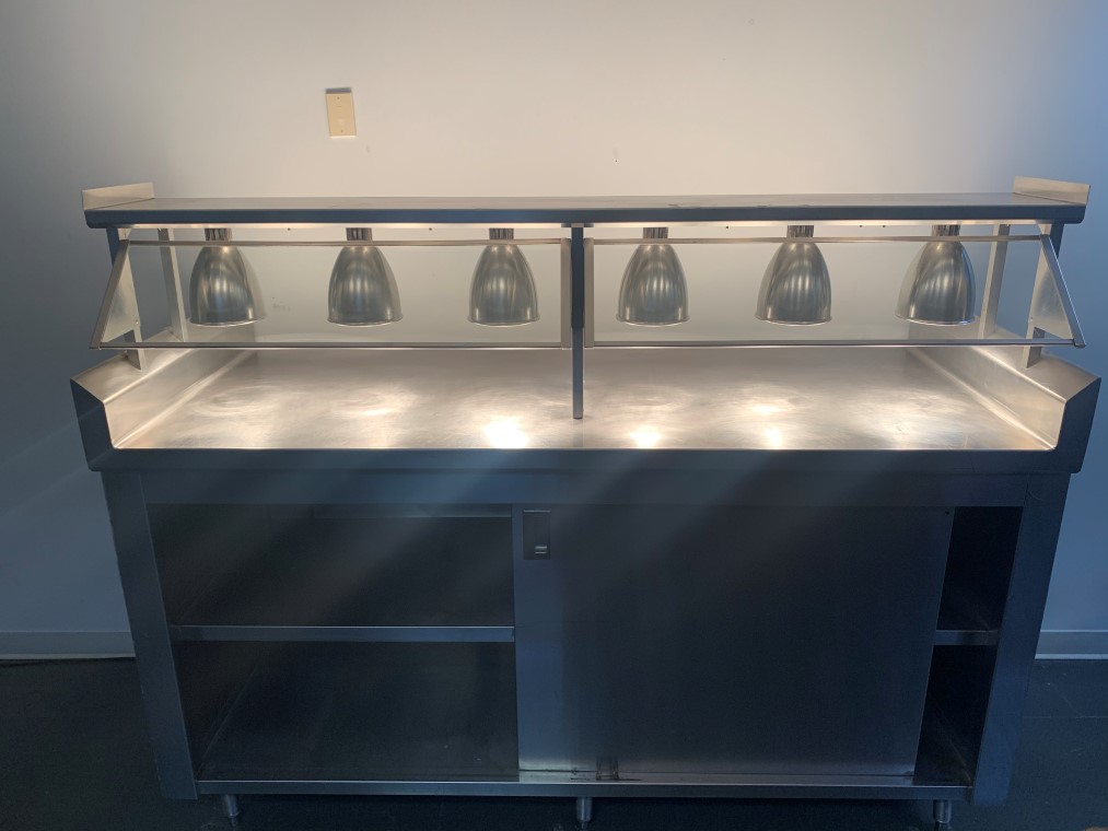80” ACE Fabrication Heated Commercial Buffet Table, Transamerican ...