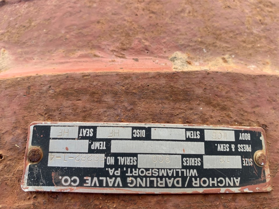 Anchor Darling 18" 900 lb Check Valves, Transamerican Equipment Company