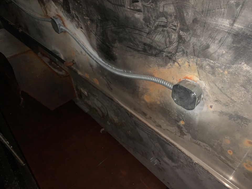 Larkin EO 14448 12' Exhaust Hood, Transamerican Equipment Company