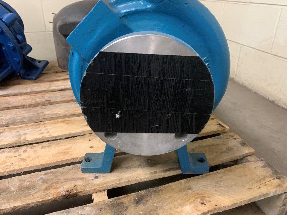 Duriron Pump Mark II 3x1.5 316SS-8, Transamerican Equipment Company