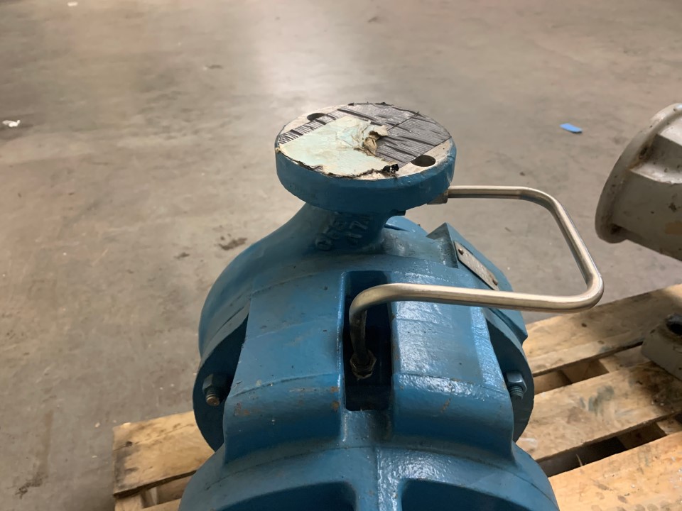 Duriron Pump Mark II 3x1.5 316SS-8, Transamerican Equipment Company