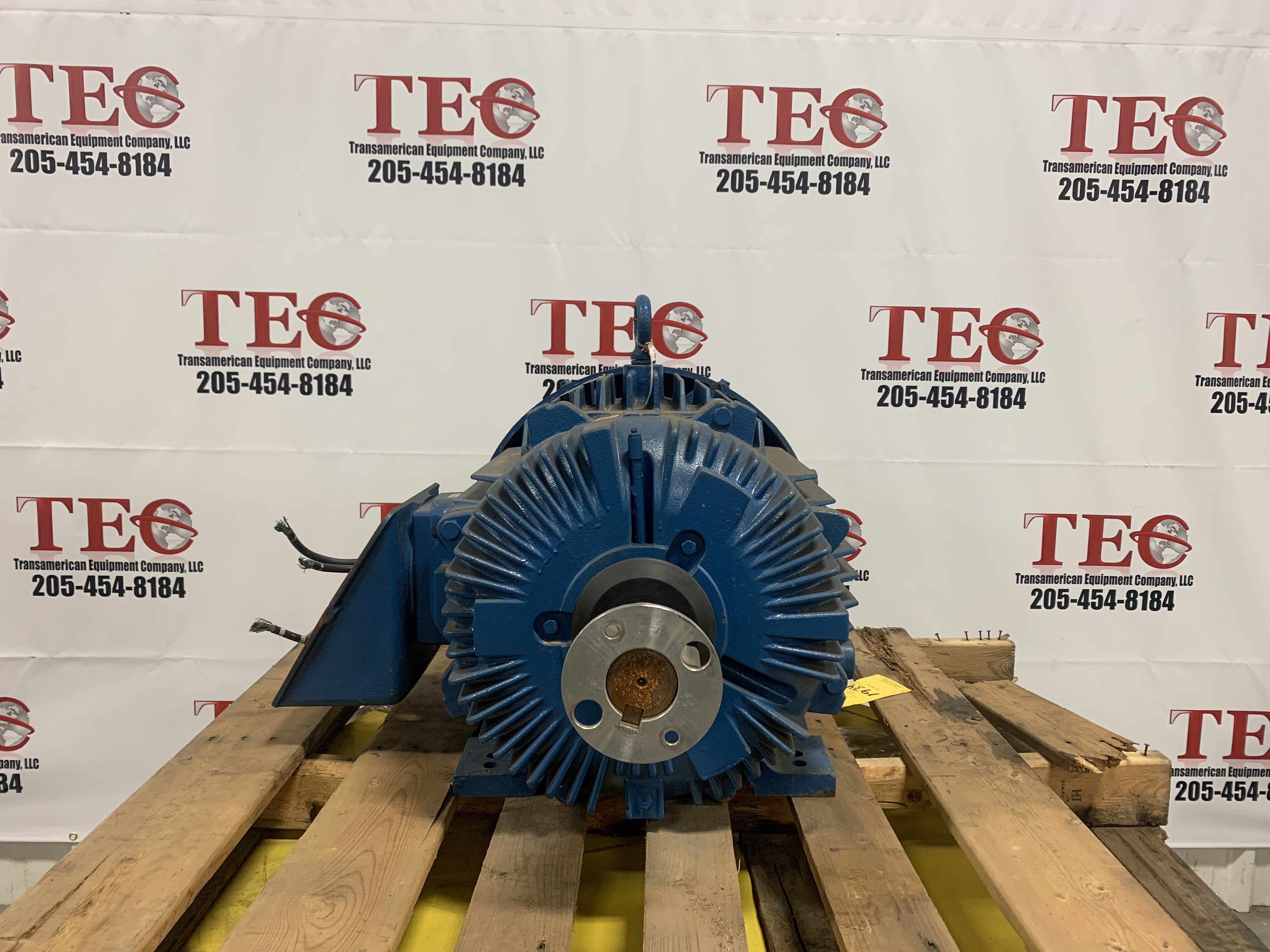 75 HP Reliance motor, 1800 RPM, 460V, 365T, Transamerican Equipment Company