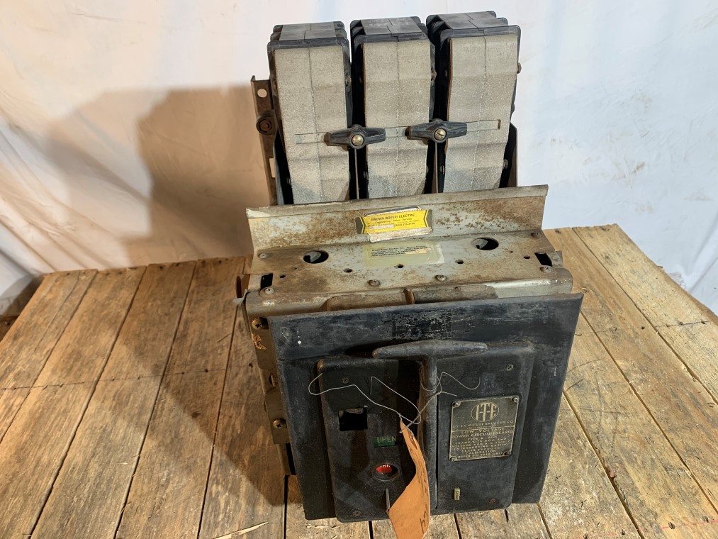 ITE K-600 Air Circuit Breaker 600A 600V MO/DO 400A Trip, Transamerican ...