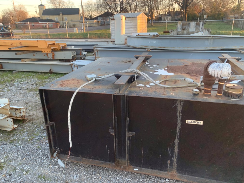 Tramont Sub-Base Fuel Tank Approx1,800 Gallon 14x6x3, Transamerican ...