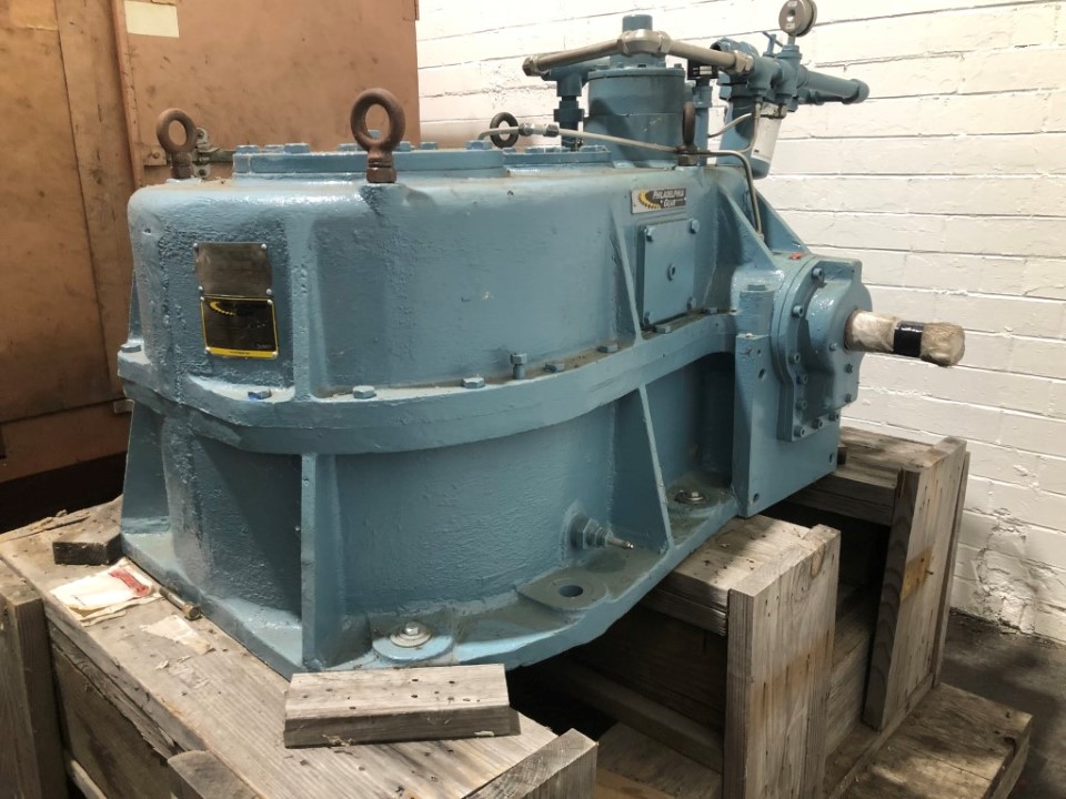 Philadelphia Gear Corporation CW-3 Gear Reducer 155:1, Transamerican ...