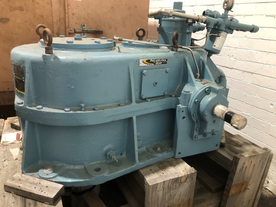 Philadelphia Gear Corporation CW-3 Gear Reducer 155:1, Transamerican ...