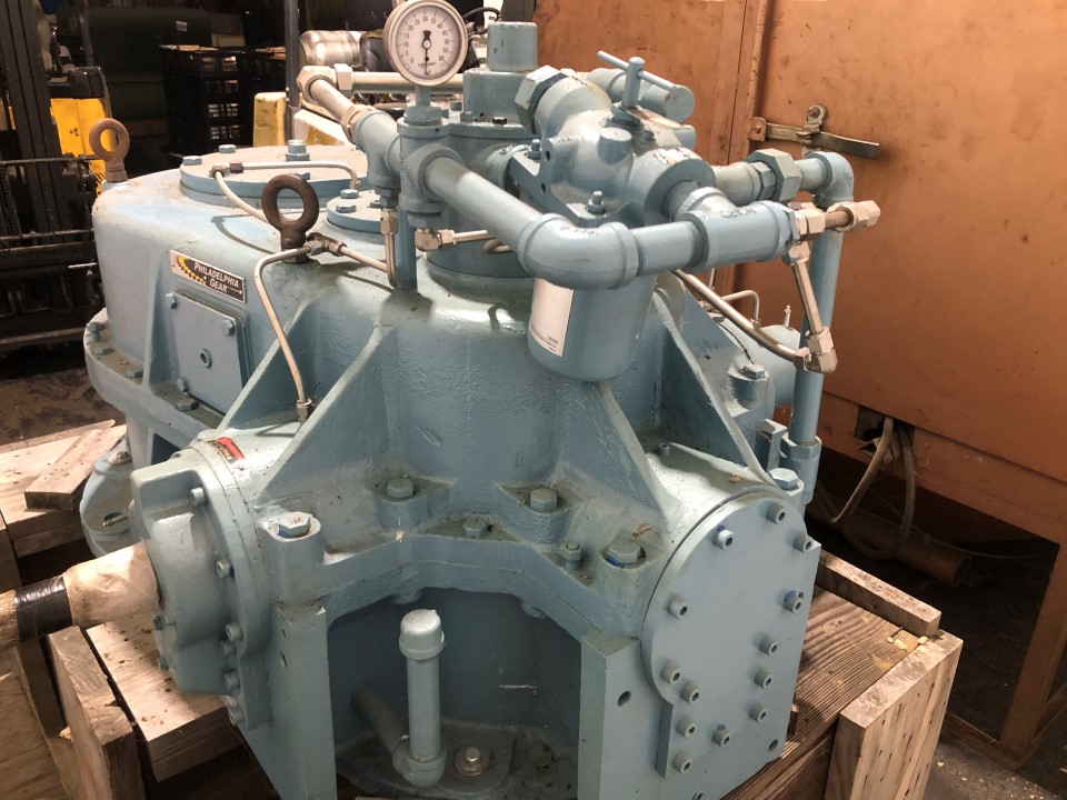 Philadelphia Gear Corporation CW-3 Gear Reducer 155:1, Transamerican ...