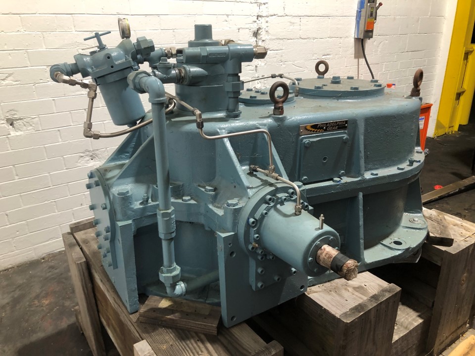 Philadelphia Gear Corporation CW-3 Gear Reducer 155:1, Transamerican ...