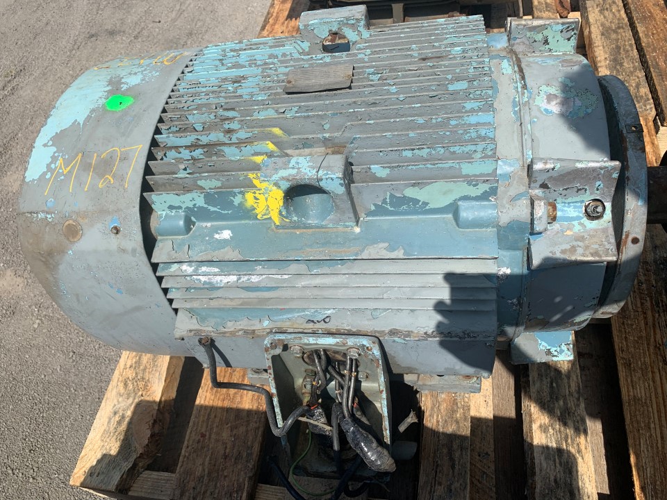 General Electric 75 HP, 900 RPM, Electric Motor, Transamerican ...