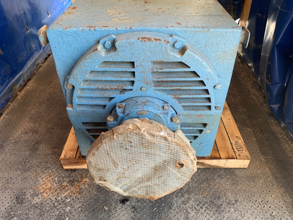 General Electric 450 Hp, 500 RPM, Electric Motor, Transamerican ...
