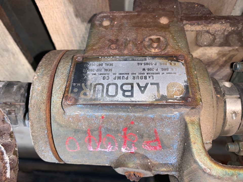 LaBour 3x1.5-6 HastC Centrifugal Pump, Hastelloy C, Transamerican ...