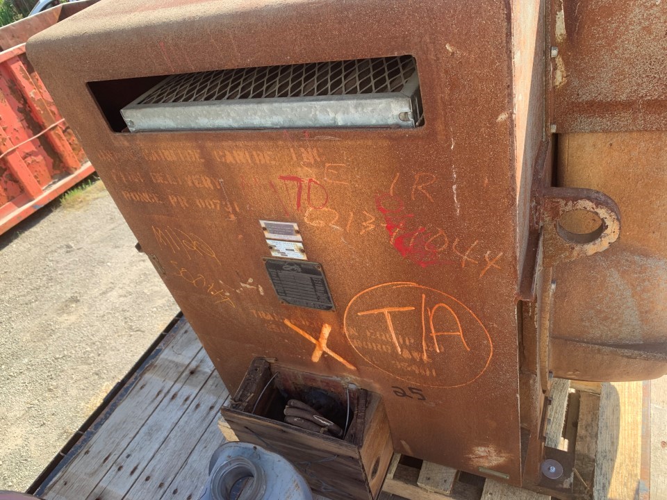 Louis Allis 300 HP 710 RPM 2300 Volt Induction Motor, Transamerican ...